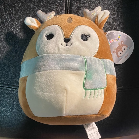 Squishmallows | Toys | Squishmallow 8 Inch Dawn The Fawn Christmas ...